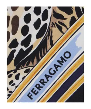 FERRAGAMO Feline Print Mini Bandeau
