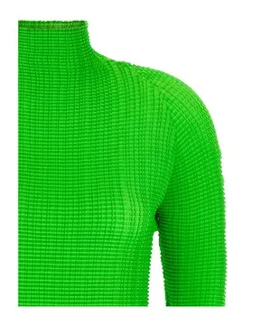 Issey Miyake Turtleneck Knit Pullover