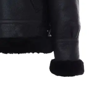 SCHOTT Long-sleeved Leather Jacket