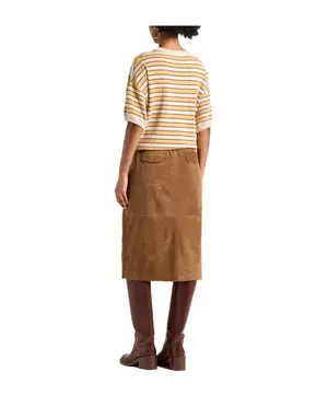 Brunello Cucinelli Short-sleeved Knitted Sweater