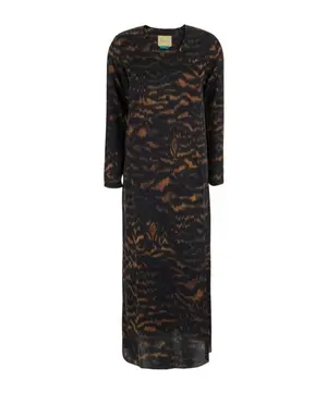 Momoni Round-neck Dressround-neck Dress - Black