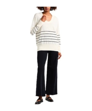 Max Mara Striped Knit Sweater