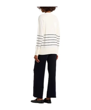 Max Mara Striped Knit Sweater