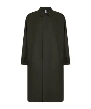 HEVO Long-sleeved Coat - Black