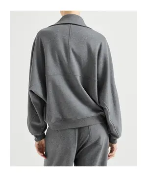 Brunello Cucinelli Logo-embroidered Zip-up Hoodie