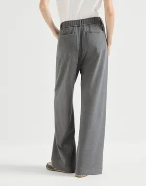 Brunello Cucinelli Cotton Smooth French Terry Trousers