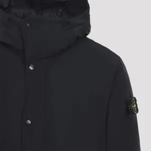 Stone Island Logo-patch Hooded Parka