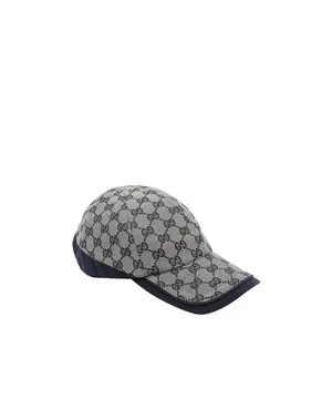 Gucci Gg Cotton Fabric Baseball Hat