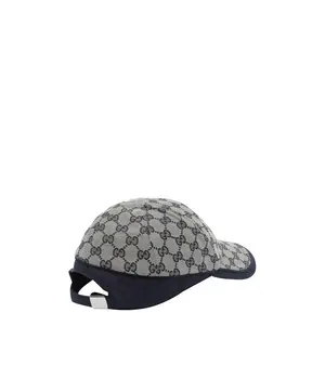 Gucci Gg Cotton Fabric Baseball Hat