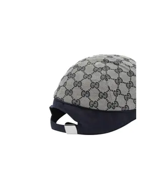 Gucci Gg Cotton Fabric Baseball Hat