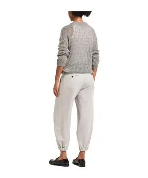 Brunello Cucinelli Plain Colour Casual Trousers