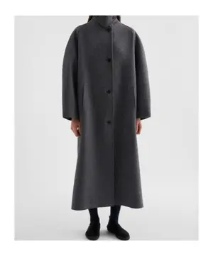 JIL SANDER Double Wool Coat