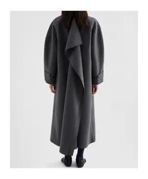 JIL SANDER Double Wool Coat
