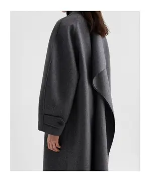 JIL SANDER Double Wool Coat
