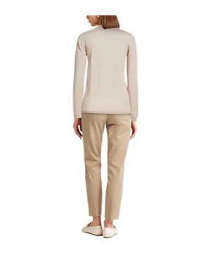 Max Mara Solidcolor Wool Knit Sweater