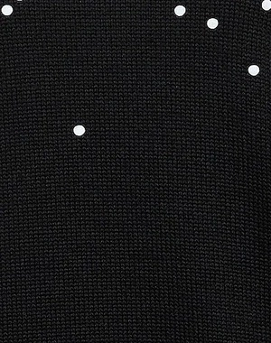 MAISON MARGIELA Minimalist Printed Knit Sweater