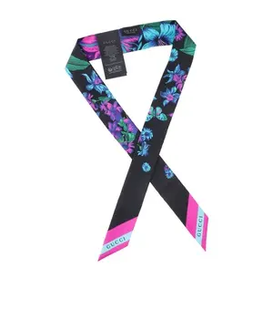 Gucci Printed Silk Scarf