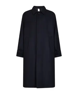 HEVO Collared Coat - Black