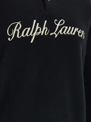 Ralph Lauren Long-sleeve Knitted Polo Shirt
