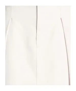 Brunello Cucinelli Solidcolor Wool Fullcircular Skirt