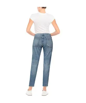 Rag & Bone Mediumblue Stretch Ripped Jeans
