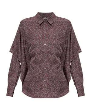 MAISON MARGIELA Long-sleeved Shirt - Red