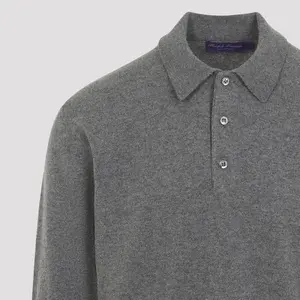 Ralph Lauren Long-sleeve Knitted Polo Shirt