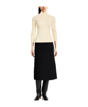 Max Mara Solidcolor Turtleneck Knit Sweater