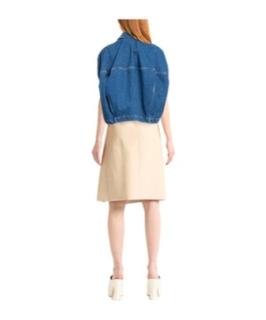 Marni Mediumblue Shortsleeve Denim Jacket