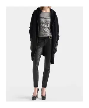 7 For All Mankind Plush Zip-up Hoodie