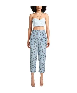 Marni Floral Print Slim-fit Pants