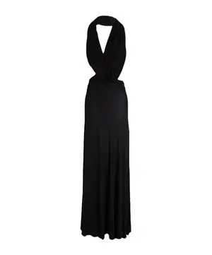 Saint Laurent Short-sleeved Dress - Black