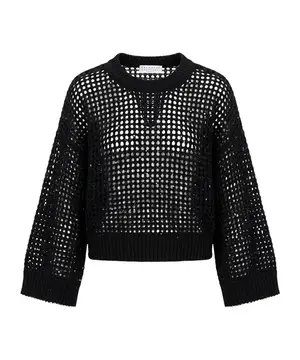 Brunello Cucinelli Two-tone Jumpers - Black