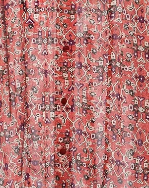 Isabel Marant Étoile Floralprint Chiffon Shirt