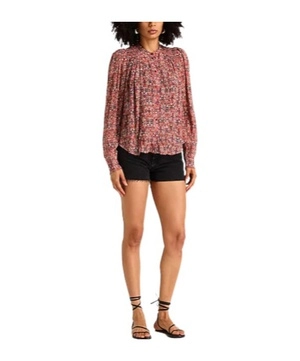 Isabel Marant Étoile Floralprint Chiffon Shirt