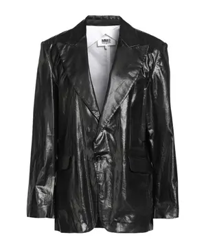 MAISON MARGIELA Single-breasted Suit Jacket - Black