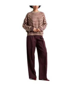 Brunello Cucinelli Striped Knitted Top