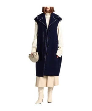 Marni Sleeveless Singlebreasted Coat