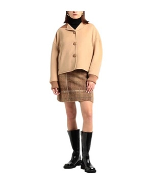 Marni Two-tone Single-breasted Coat