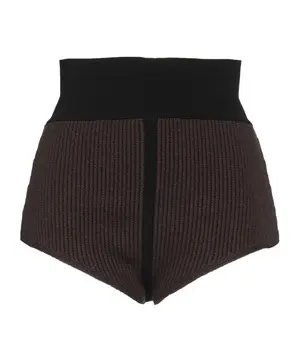 Rick Owens Twotone Knit Shorts