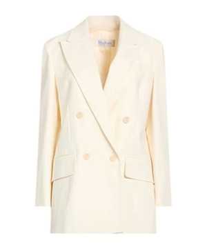 Max Mara Doublebreasted Blazer - White