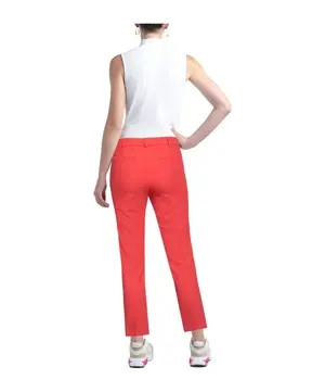 MAXCO. Simple Solid-color Trousers