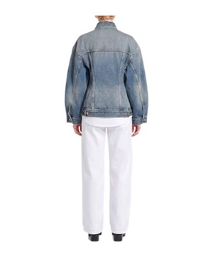 Balenciaga Darkwash Denim Jacket