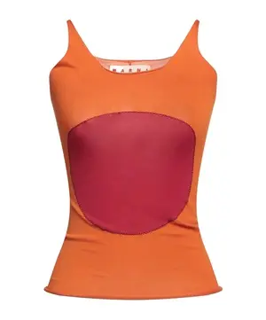 Marni Two-tone Camisole - Red