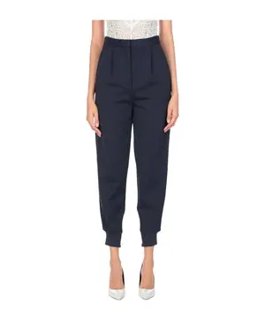 MAISON MARGIELA Plain Colour Casual Trousers - Blue