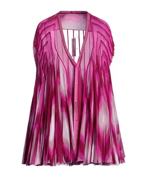 Rick Owens Chiffon Short Sleeve Shirt - Multicolour