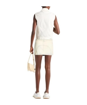 MAISON MARGIELA Lightwash Denim Midi Skirt
