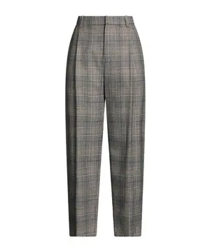 Brunello Cucinelli Plaid Casual Trousers - Grey