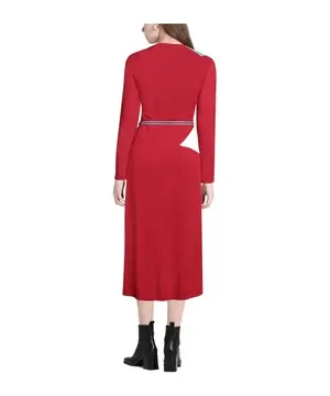 Tory Burch Two-tone Lotus Leaf Skirt