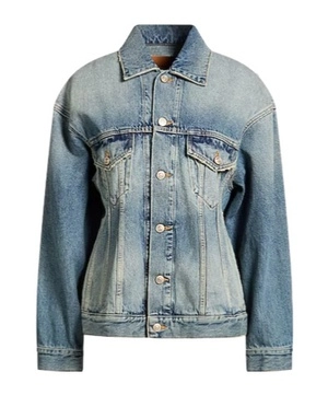 Balenciaga Longsleeve Buttonup Denim Jacket - Blue